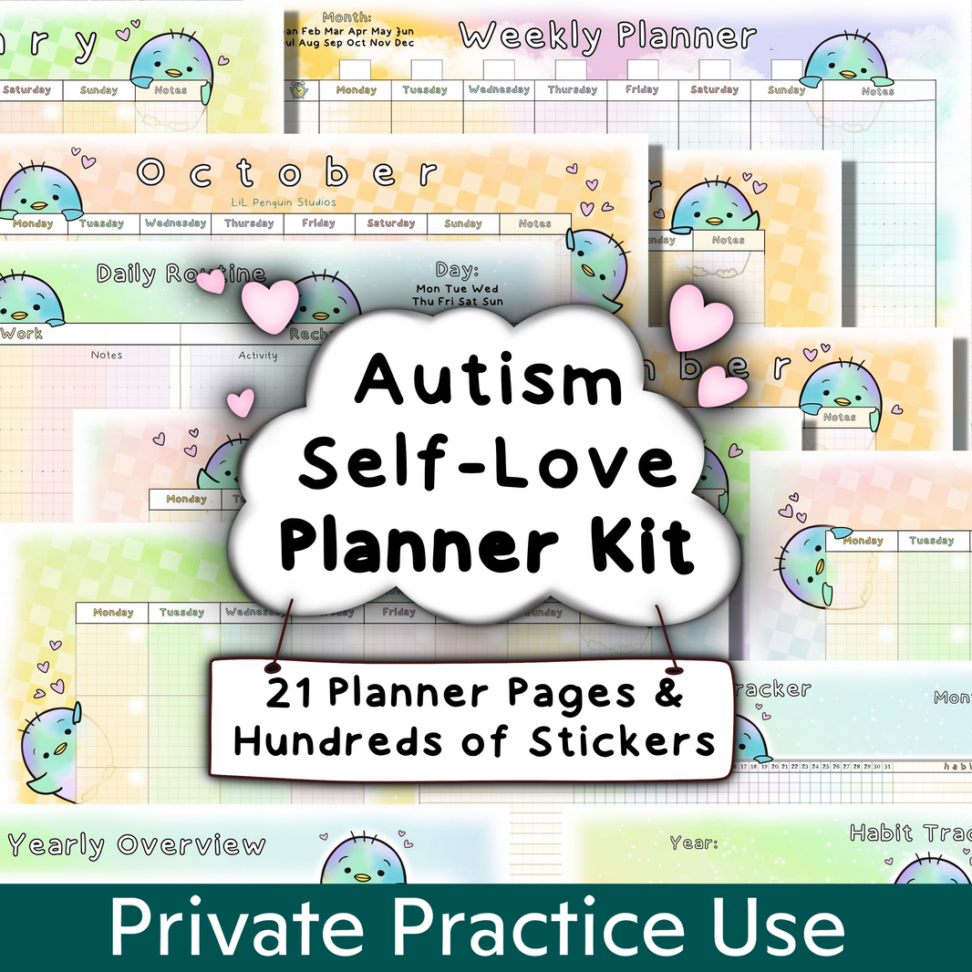 Autism Planner – LiL Penguin Studios
