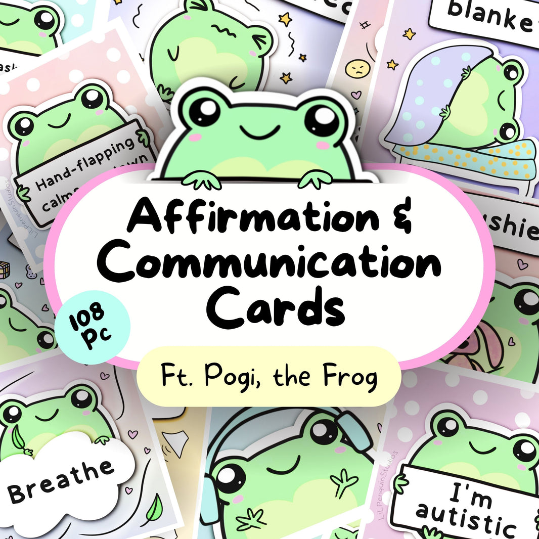 Communication Cards and Affirmation Cards - Basic Packs – LiL Penguin ...