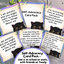 Autistic Self-Advocacy Cards | LiL Penguin Studios