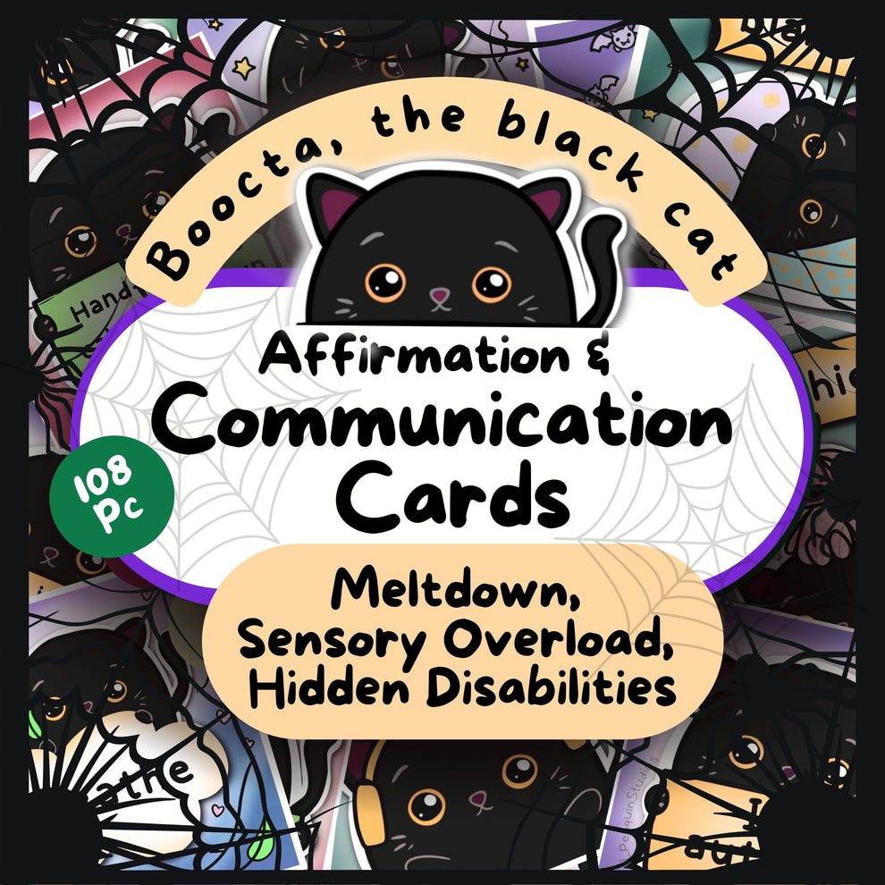 Autism Communication Cards for Adults | LiL Penguin Studios