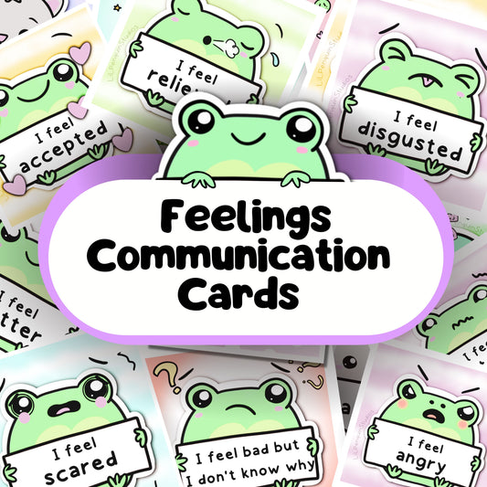 Feelings Communication Cards – LiL Penguin Studios