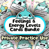 BUNDLE & SAVE: Feelings & Energy Levels Communication Cards – LiL ...