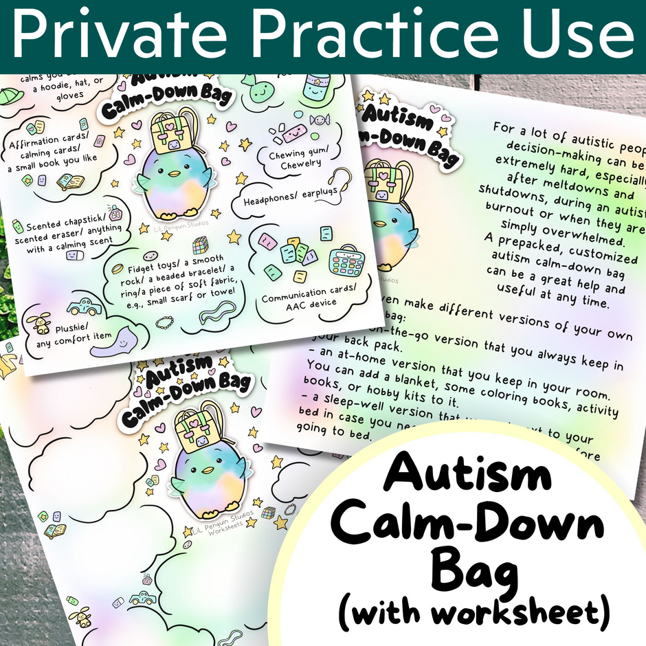 Calming Kits – LiL Penguin Studios