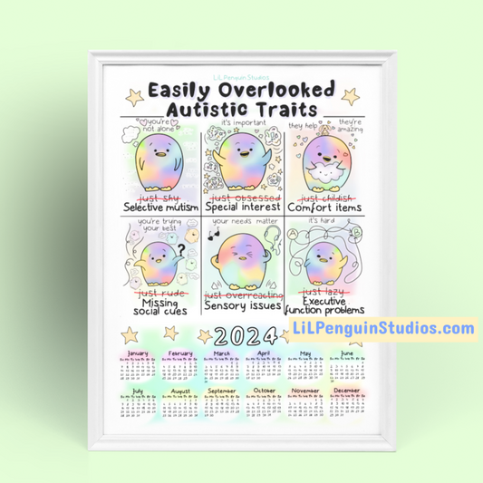 Autism Printable Calendars | LiL Penguin Studios – Page 2