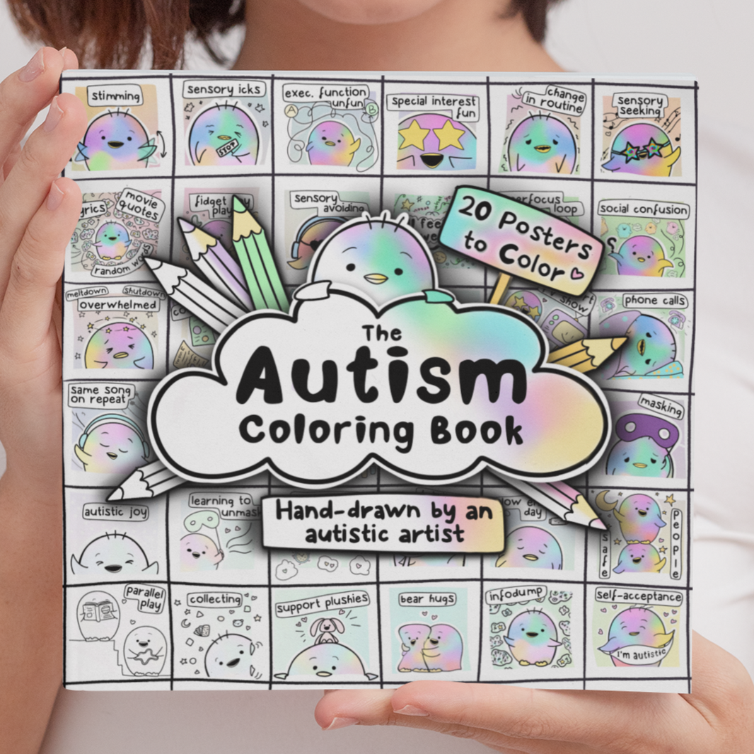 Autism, Neurodiversity and Self Love Posters | LiL Penguin Studios