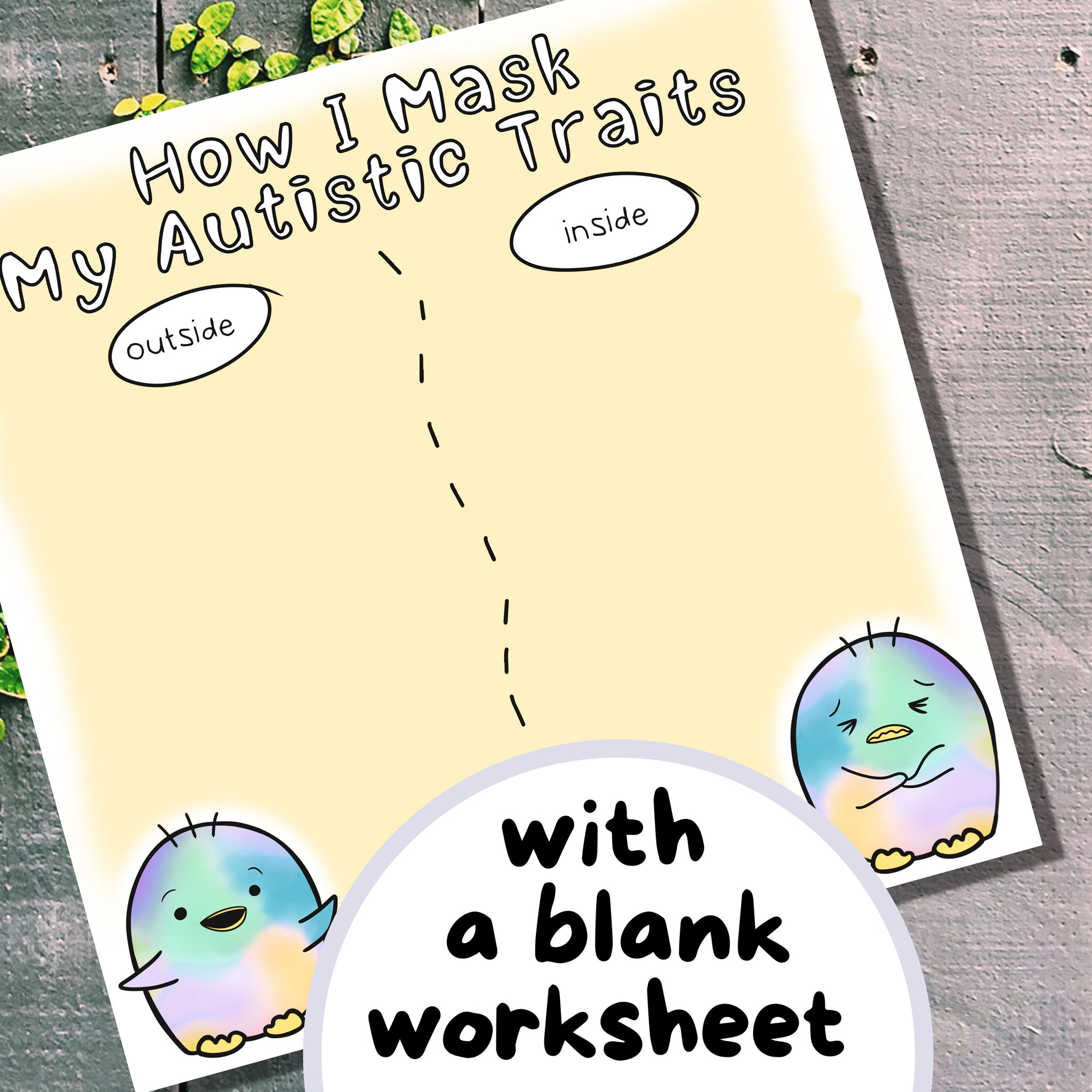 Autistic Masking Bundle for Therapists | LiL Penguin Studios