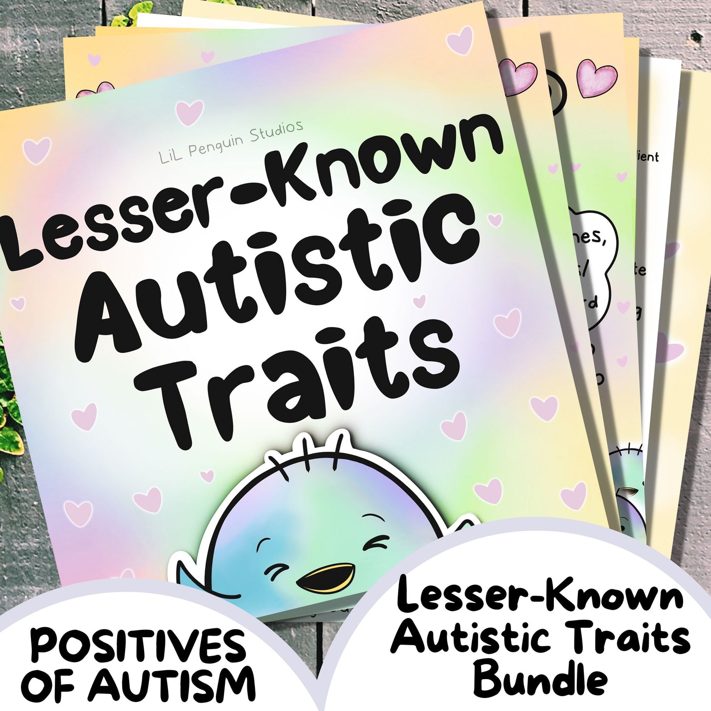 'Positives of Autism' Printable Bundle | LiL Penguin Studios