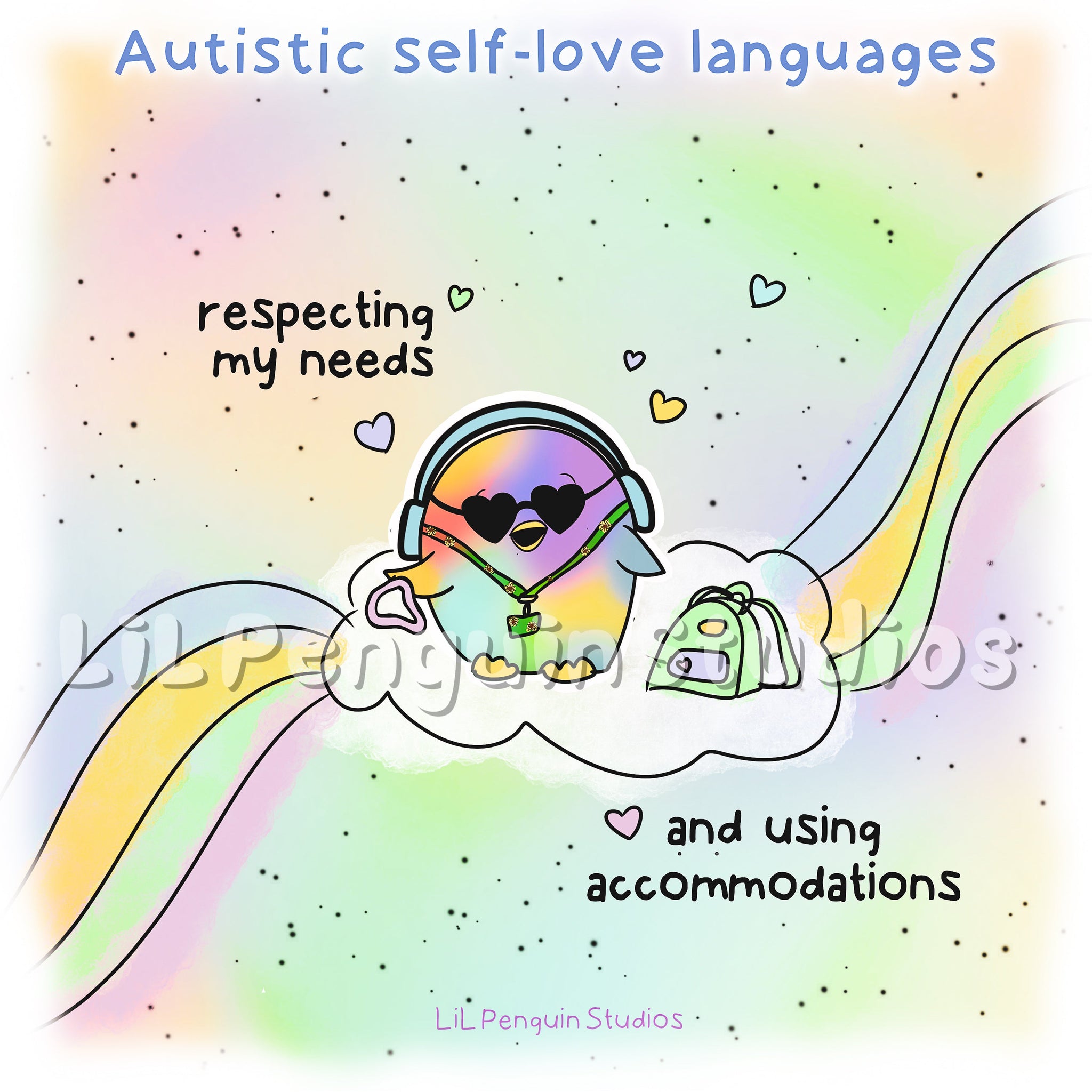 'Autistic Self-Love Languages' Printable Bundle - Private Practice Use ...